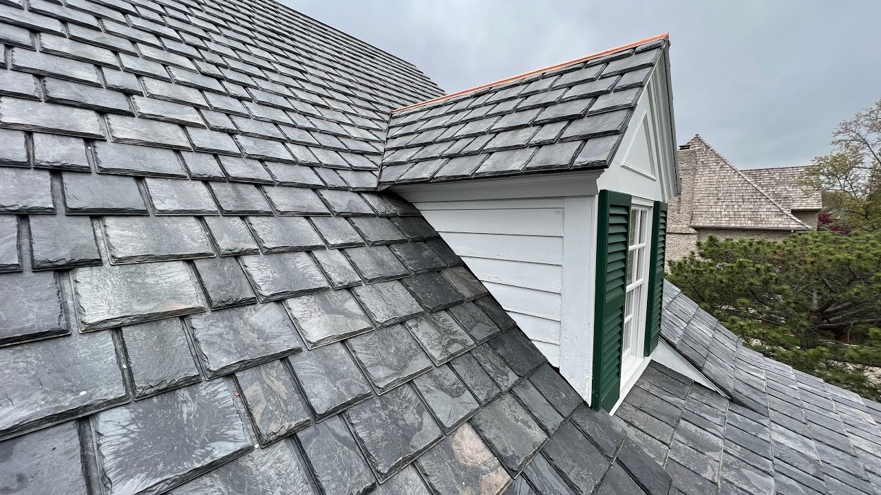 Synthetic Slate Roof