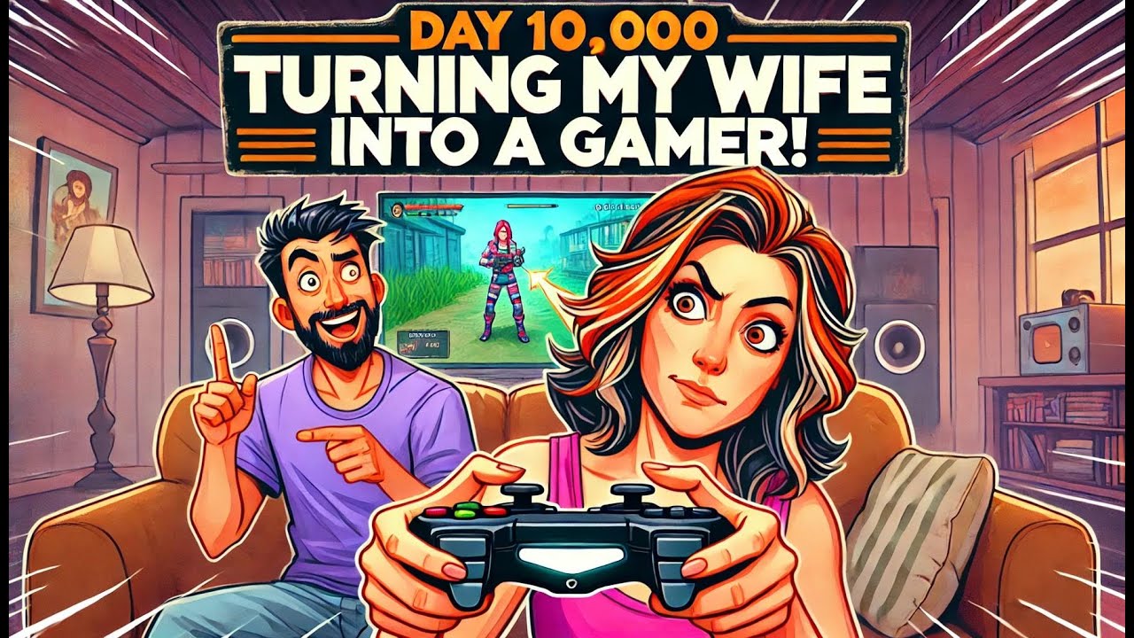 Day 4 of turning my wife into a gamer! - YouTube