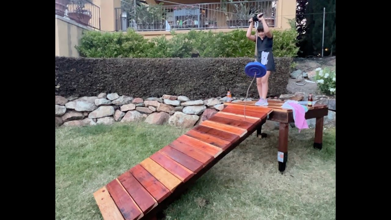 Zip Line Platform DIY - YouTube