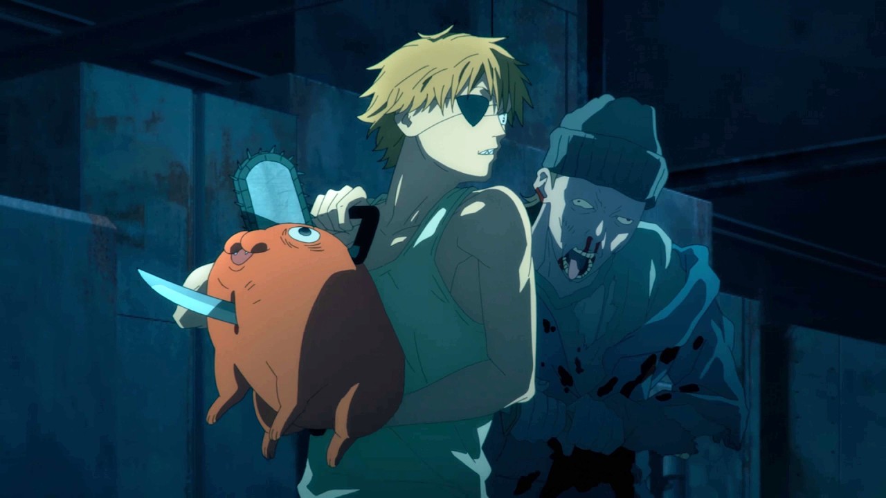 Denji and Pochita get Killed | Pochita gets fused with Denji | Chainsaw ...
