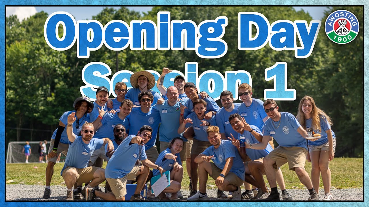 Opening Day | Camp Awosting | Session 1 - YouTube
