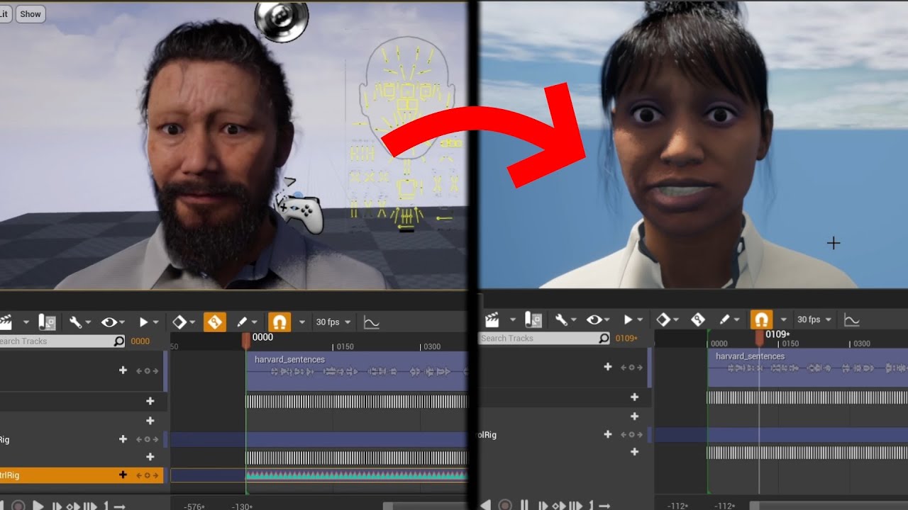9 | Tutorial | Export/Import Keyframes from Metahuman Facial Control ...