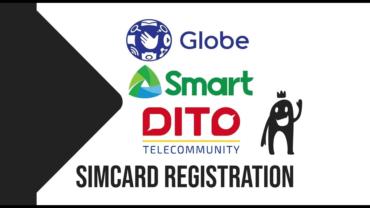HOW TO REGISTER YOUR SIMCARDS (GLOBE,SMART,DITO) - YouTube