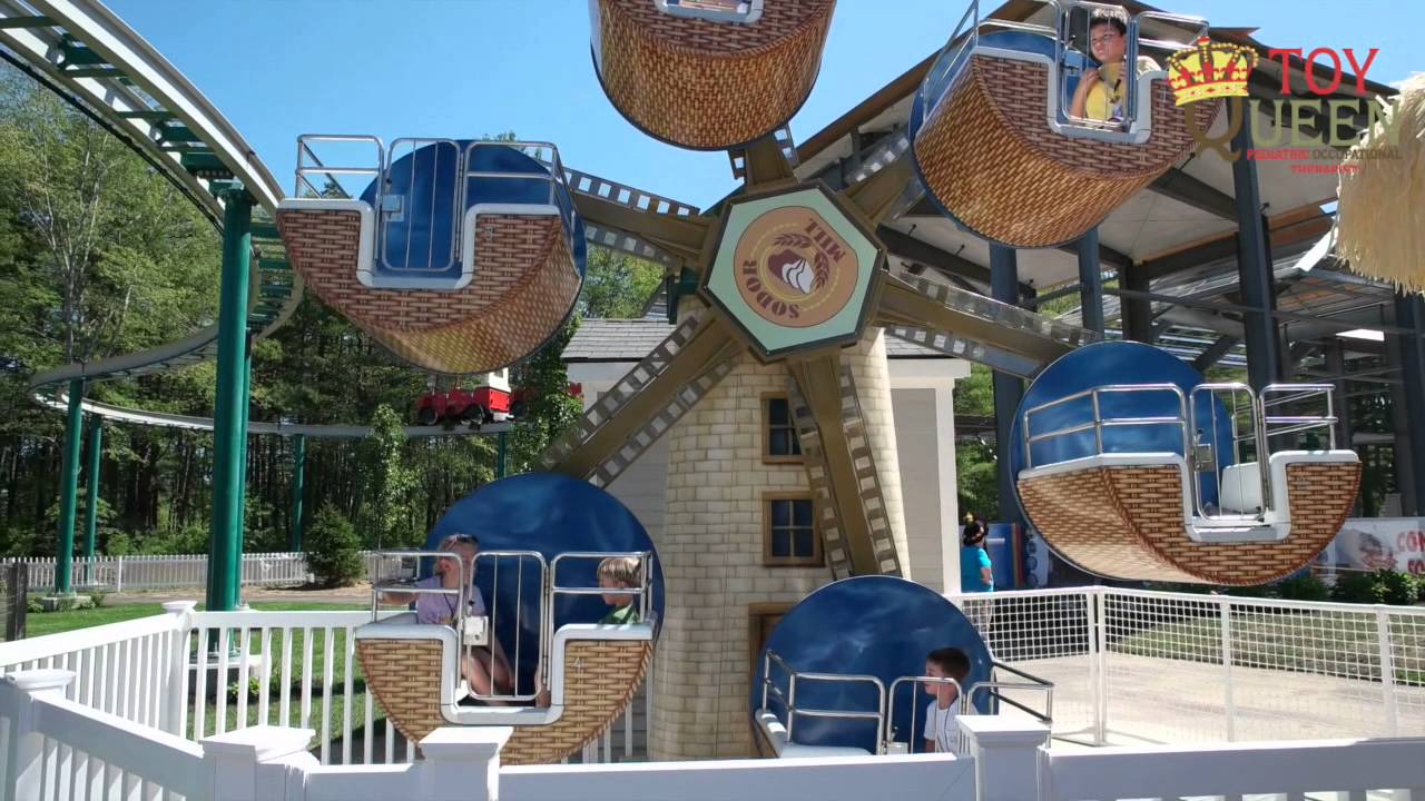 Sodor Windmill Ride, Thomas Land at Edaville USA with Thomas and ...