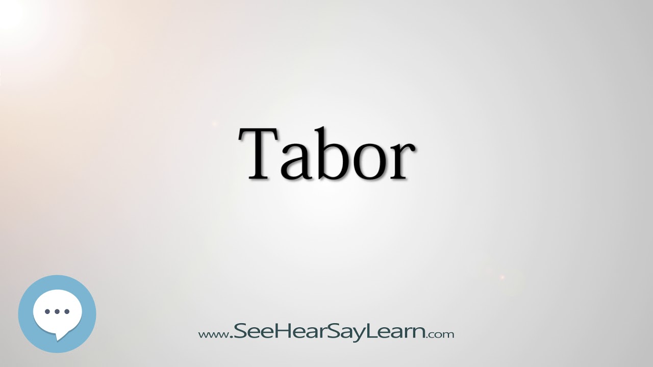 Tabor (How to Pronounce Cities of the World)💬⭐🌍 - YouTube
