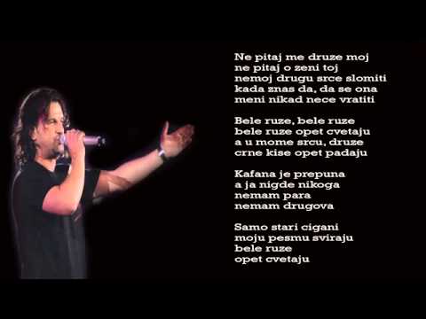 Aca Lukas - Bele ruze - (Audio - Live)