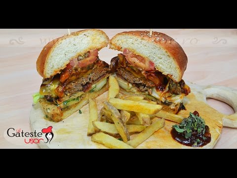 Burger si Cheesecake - cu Baz finalist Masterchef ProTV - YouTube