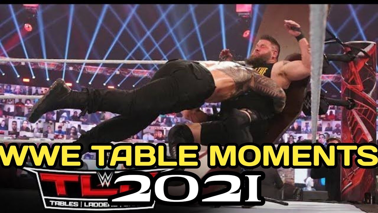 WWE Table Moments Compilation 2021 - YouTube