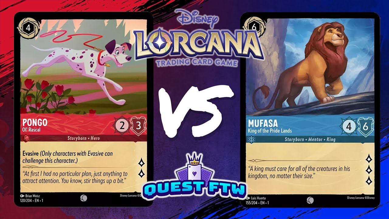 Ol' Rascal Vs. The King! New Lorcana Gameplay *STREET RAT* - YouTube