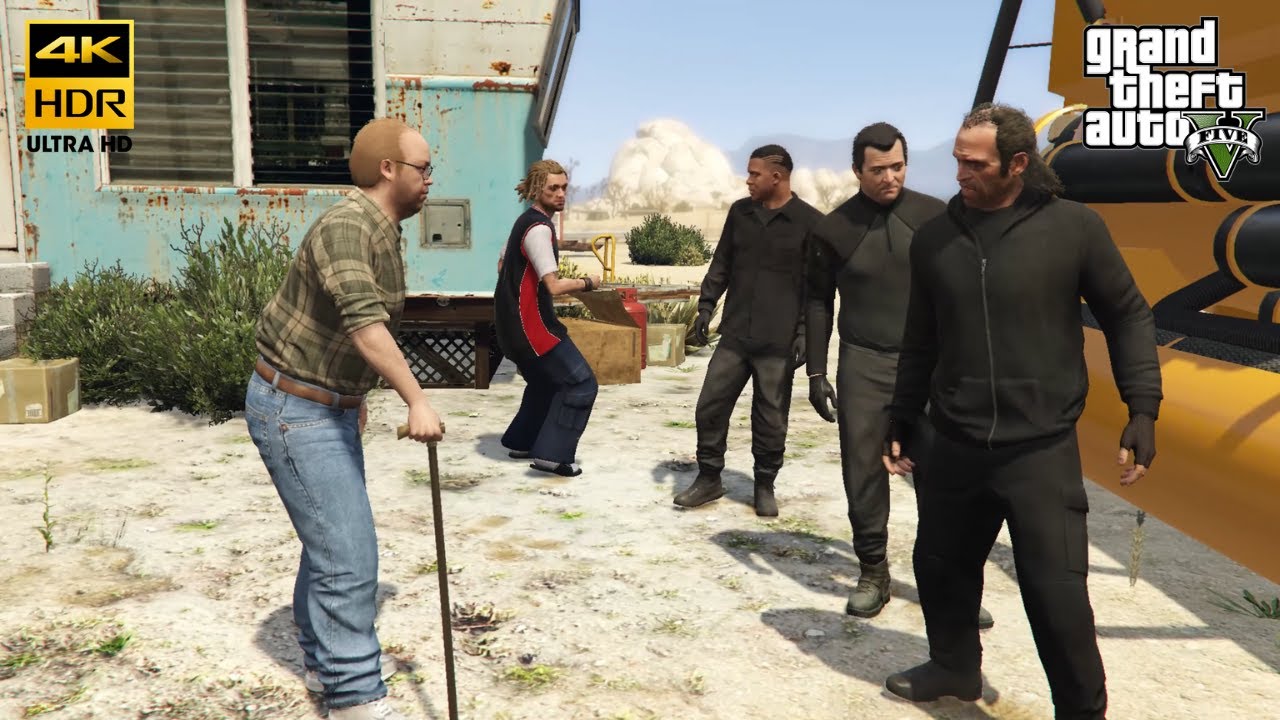 GTA V | Ultra high Graphics Gameplay | Part 10 | 4k - YouTube