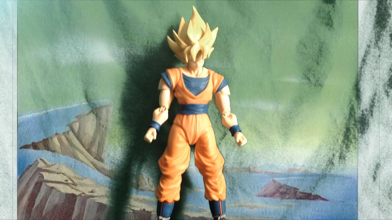 Dragon Ball Z Stop Motion Goku vs Frieza with Green Screen TEASER - YouTube