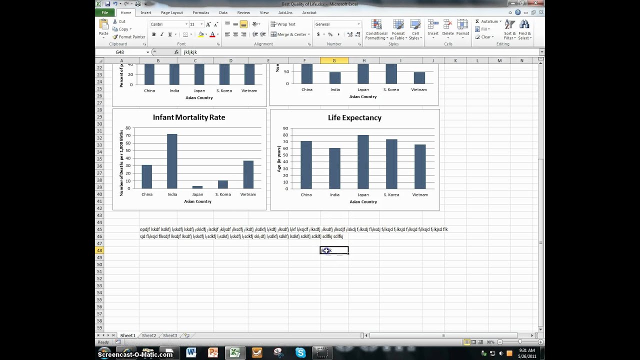 Excel Assignment - Belt - YouTube