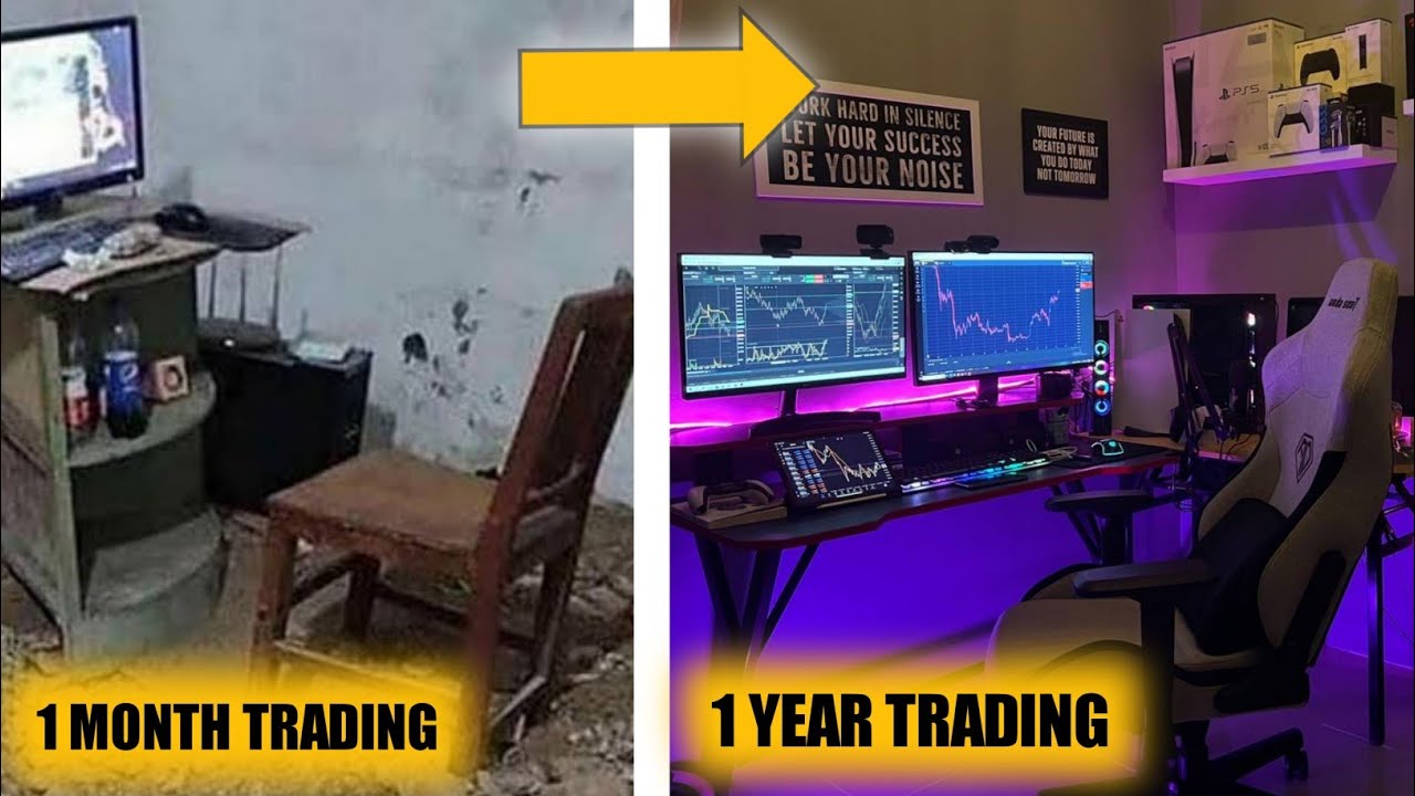 INI TEMPAT SAYA TRADING SETIAP HARI - TRADING ROOM SETUP - YouTube