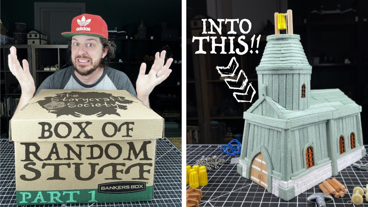 I Crafted Random Stuff into WHAT?! (Random Box Craft Challenge Ep. 1 ...