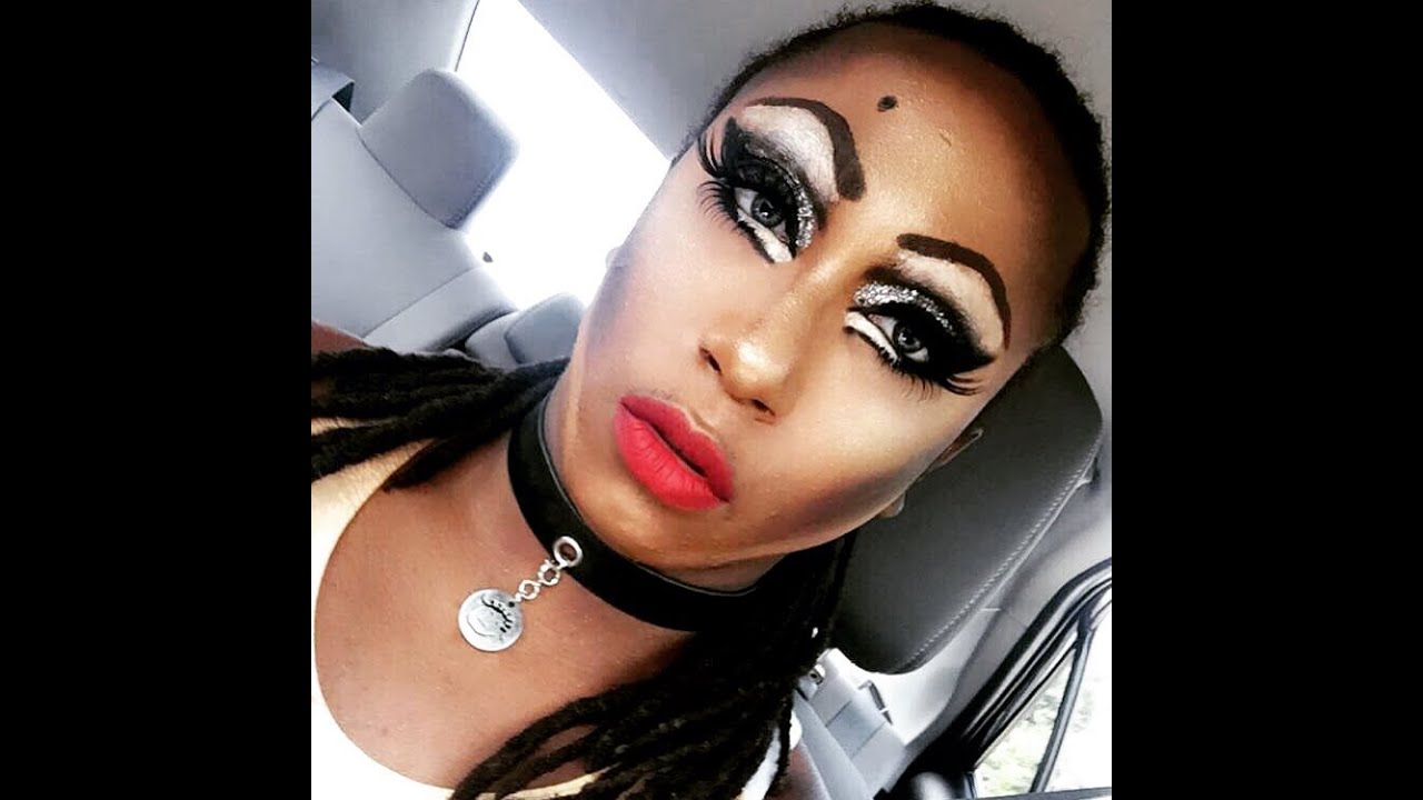 Glitter Glam Drag MakeUp Transformation! by @Jamar84 - YouTube