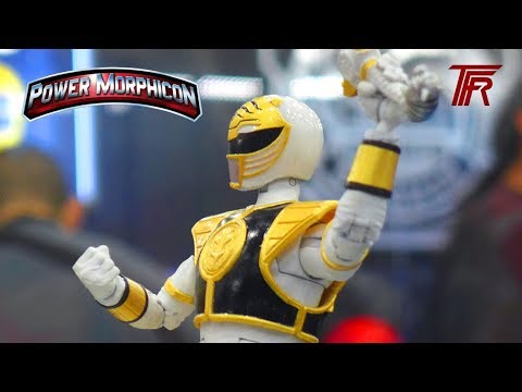 Up Close Hasbro White Ranger 'Lightning Collection' Prototype Display ...