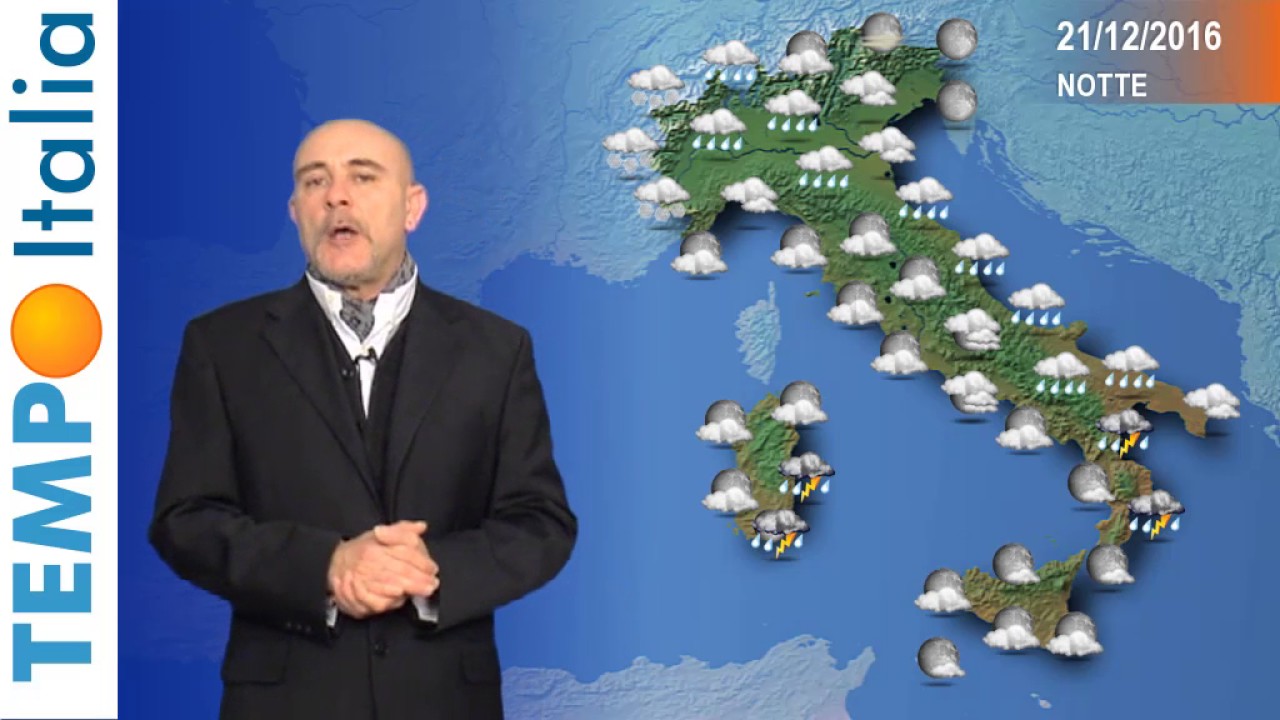 Previsioni Meteo TEMPO ITALIA - YouTube