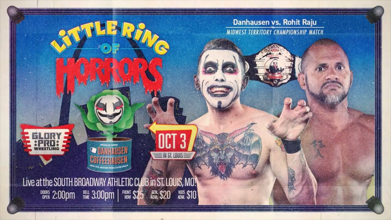 Danhausen vs. Rohit Raju | GLORY PRO - YouTube