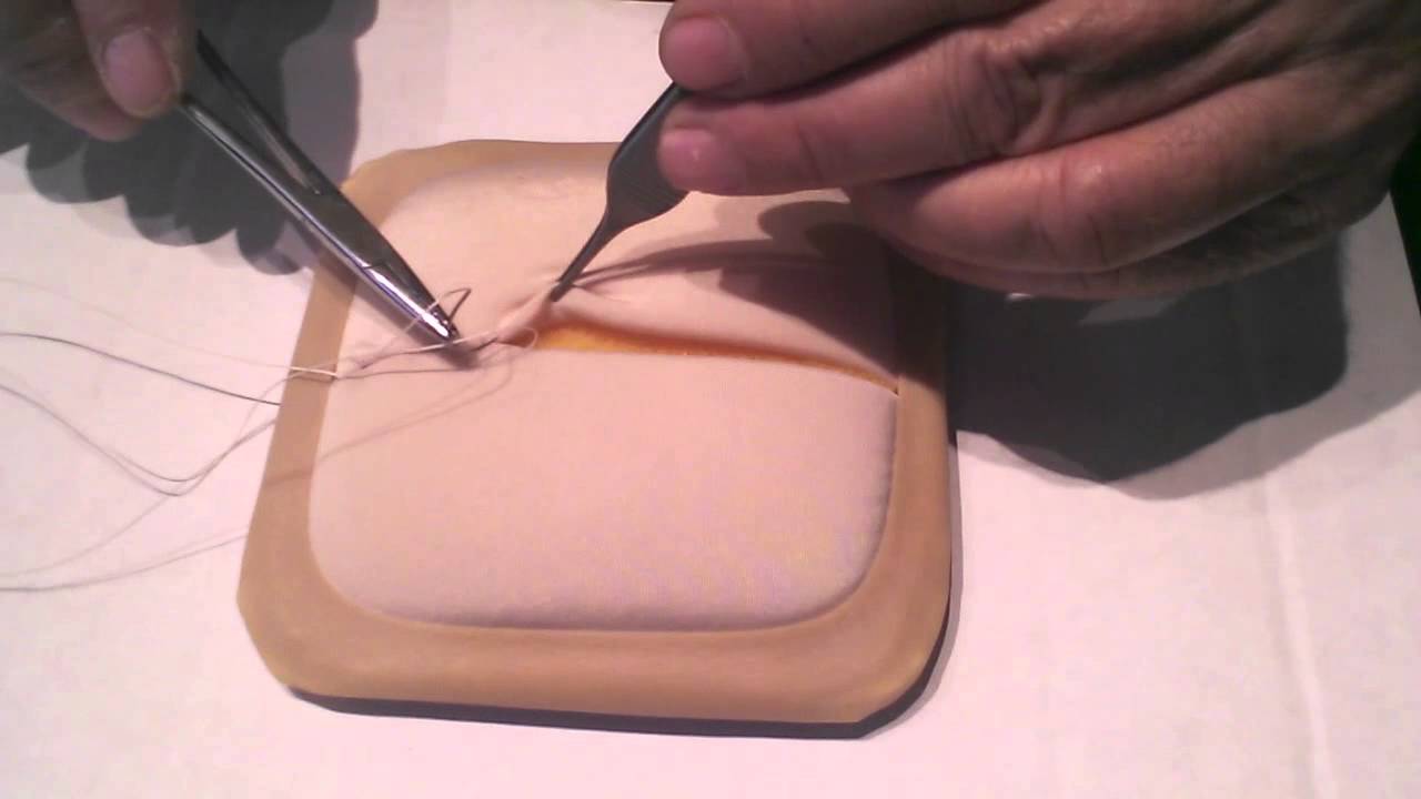 Delletec Skin Closure Simulator Subcuticular Running Stitch. - YouTube