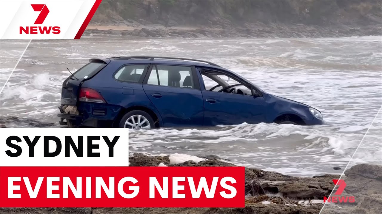 Victoria flooding disaster, rescue beacon saves two swimmers and man ...