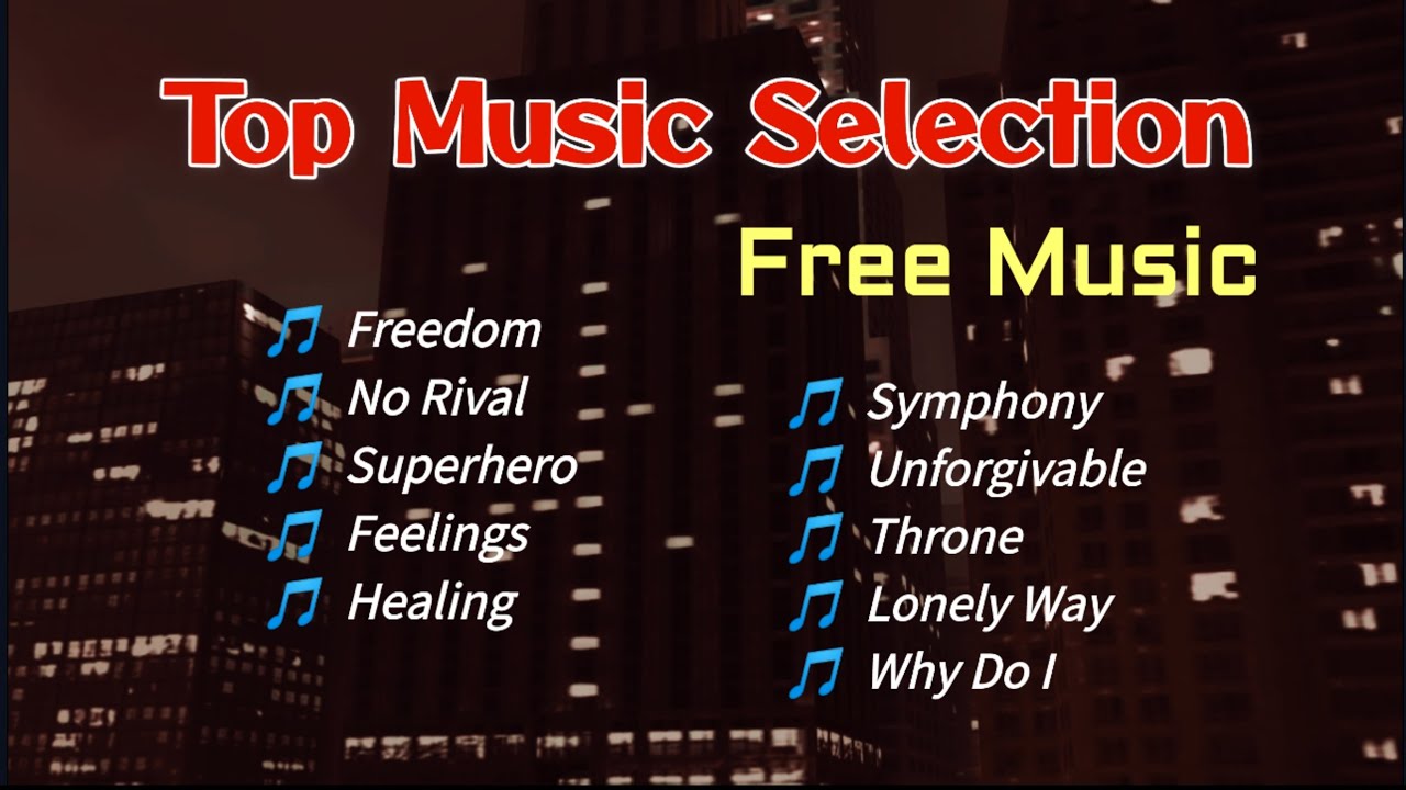 Top music selection | Best music free Download | Nocopyright music free ...