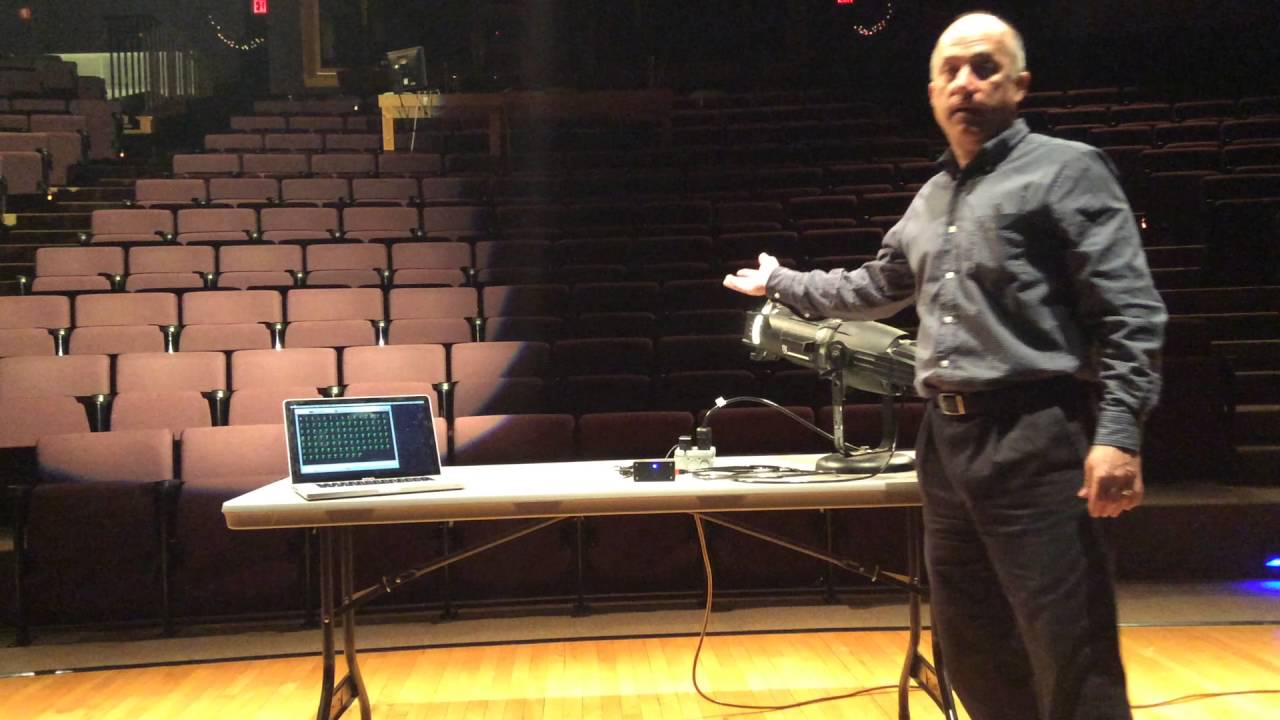 ESP-DMX sACN over WiFi demo with Source 4WRD - YouTube