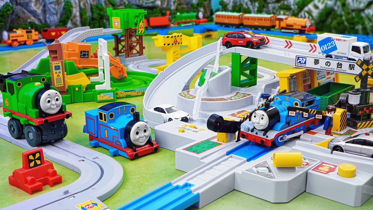 Plarail line ☆ Big Trackmaster Around Sodor Island Course with Thomas 🚂 ...