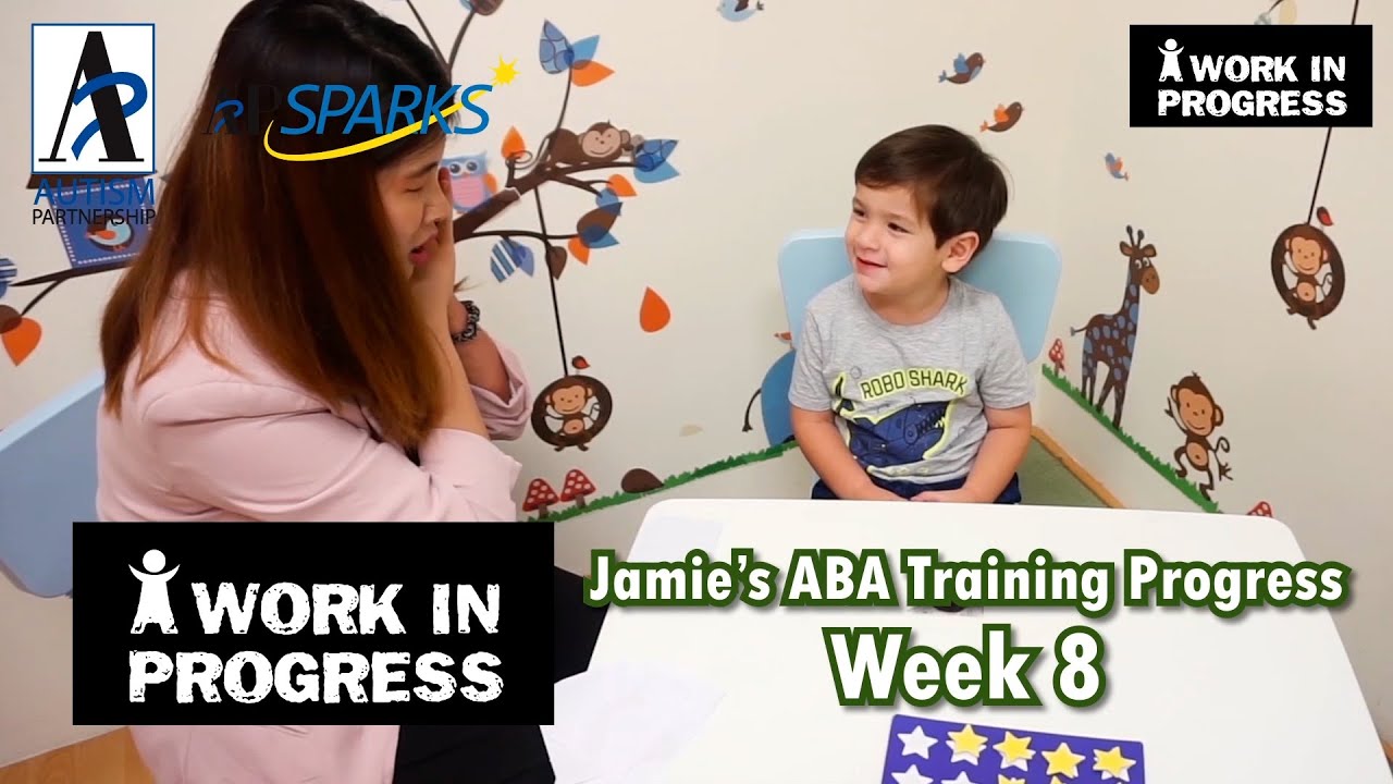 A Work in Progress Jamie - Progress in Week 8 訓練進度第8週 (自閉症個案分享) - YouTube