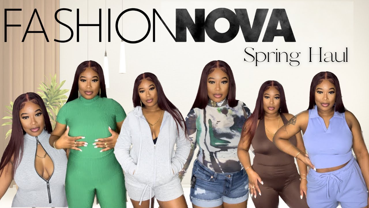 FASHION NOVA SPRING TRY ON HAUL | SETS ,TOPS, JUMPSUITS - YouTube