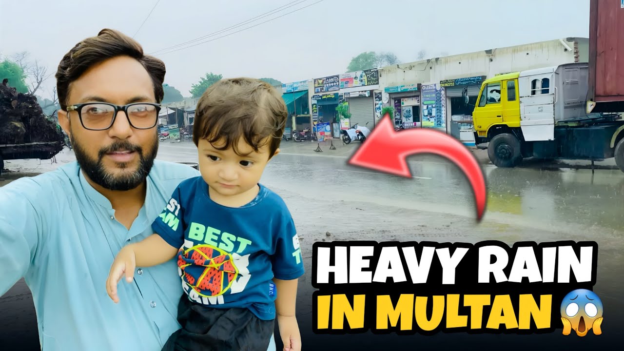 Heavy Rain in Multan | Beautiful Weather Vlog | Kashif Vlogs" - YouTube