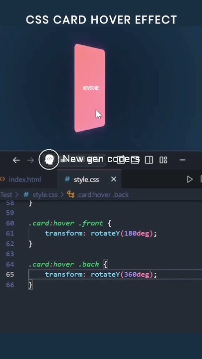 Css Flip Card Hover Effect Css Webdesign Webdevelopment Coding