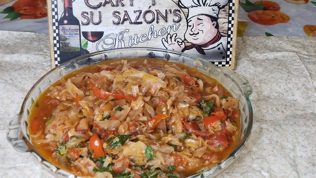 Col guisada?.Guiso de col ? oye no te pierdas esta receta que te va a ...