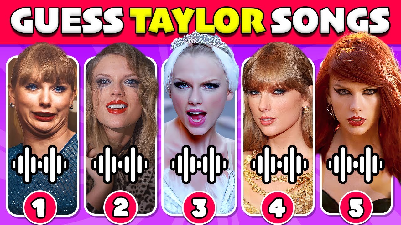 Are You a True Swiftie? Take this Taylor Swift Quiz To See! 😊| Guess ...