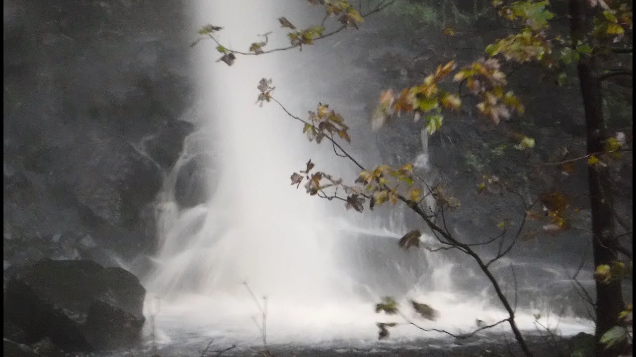 Fast-falling Eas Mor waterfall Kildonan@davetheraverovingtherock - YouTube
