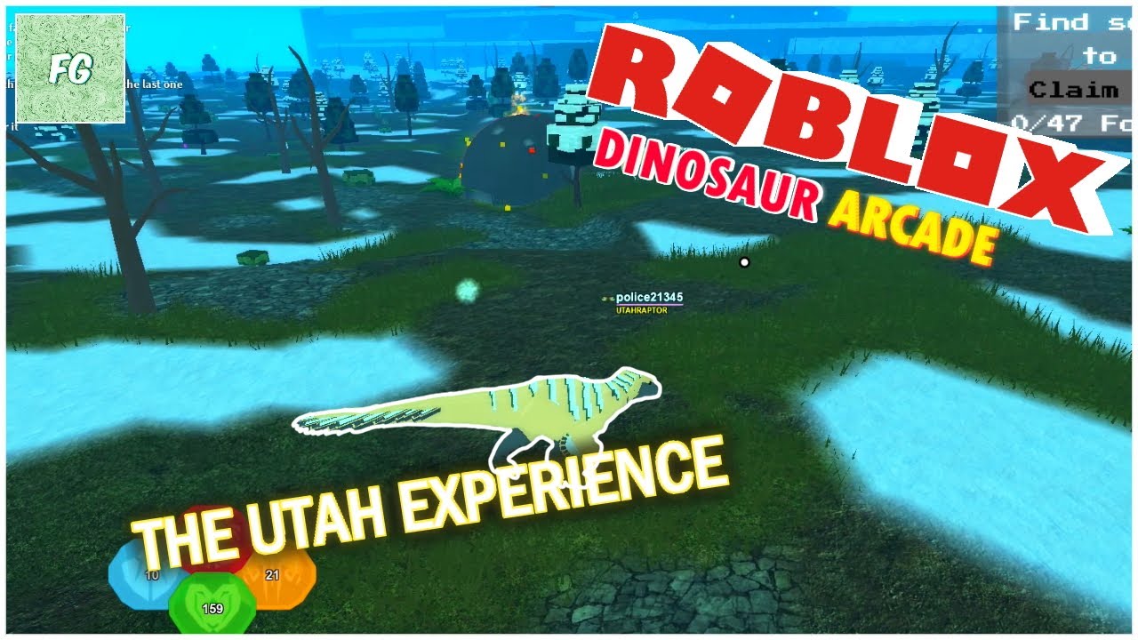 THE UTAH EXPERIENCE - Roblox Dinosaur Arcade - YouTube
