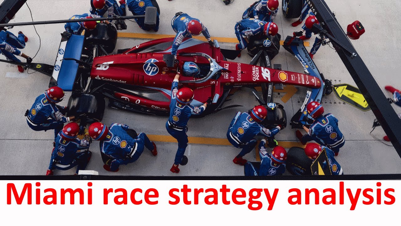 Miami tire strategy analysis: did Ferrari pit wall decisions cost the ...