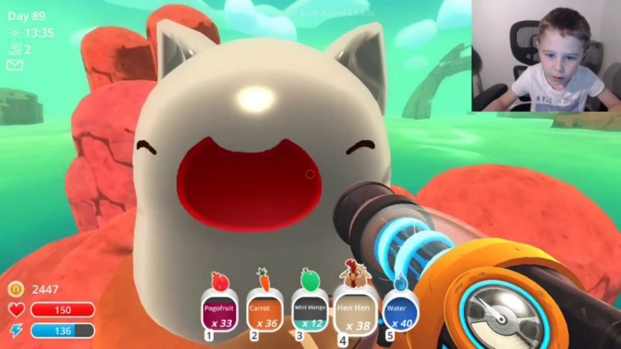 Let's Play some Slime Rancher - Searching for Hen Hens! - YouTube