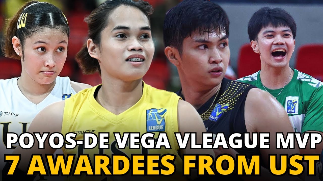 DOUBLE MVP for UST! Poyos & De Vega BEST OF THE BESTS sa VLEAGUE ...