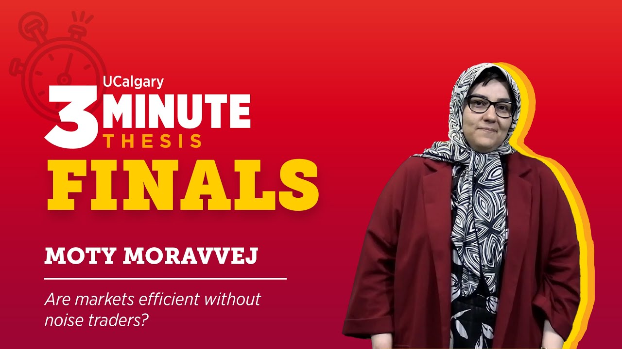 2024 UCalgary Three Minute Thesis Finalist: Moty Moravvej - YouTube