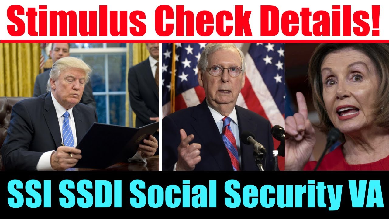 SSI SSDI Social Security VA | Second Stimulus Check | Stimulus Check ...