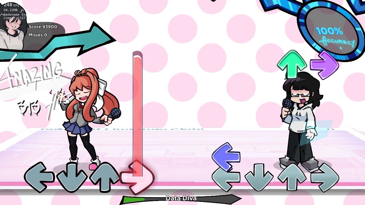 FNF - Cyber Sensation: Malware Breakout - Data Diva (by SuperStamps ...