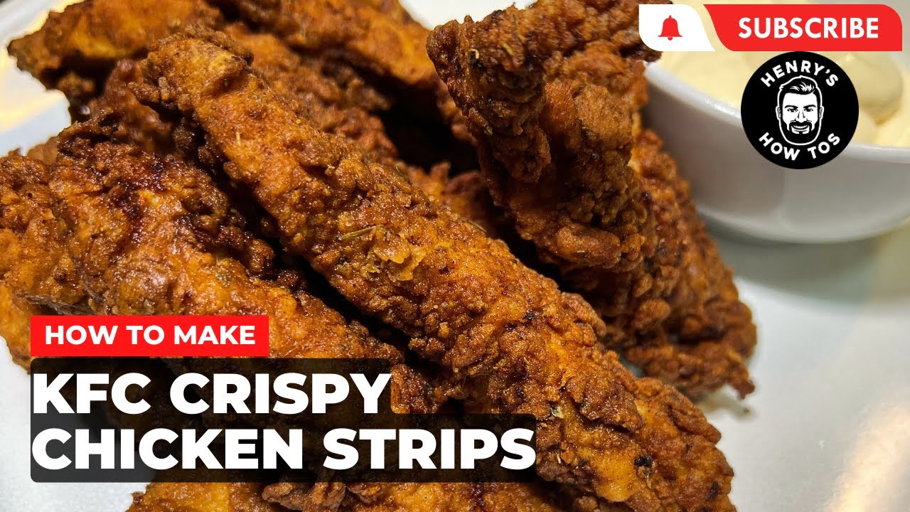 How To Make KFC Crispy Chicken Strips | Ep 585 - YouTube