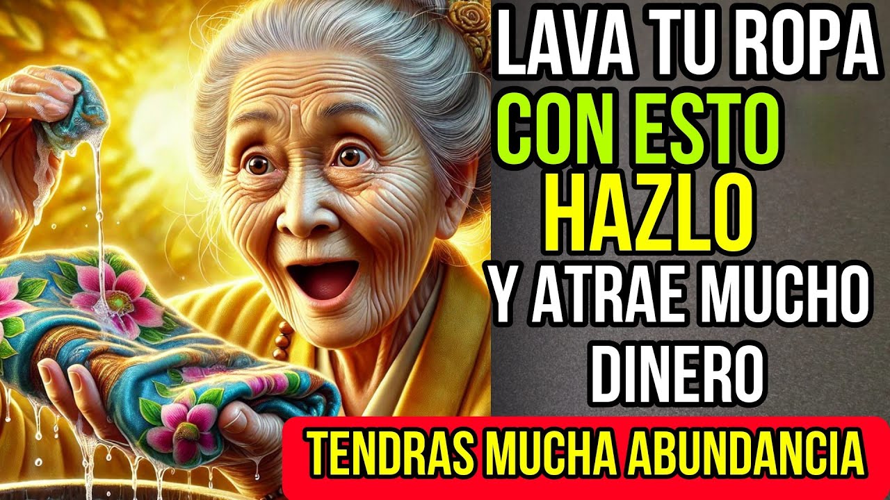 Lava tu Ropa con ésto y Atrae Mucha Abundancia y Prosperidad ...