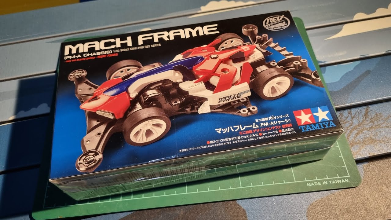 Mach Frame Tamiya Mini 4WD - YouTube