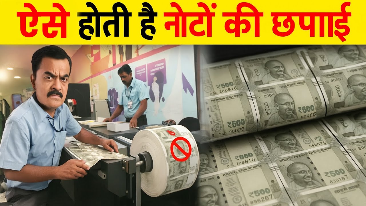 Where and How Indian Rupees Are Printed | Full Process Explained - YouTube