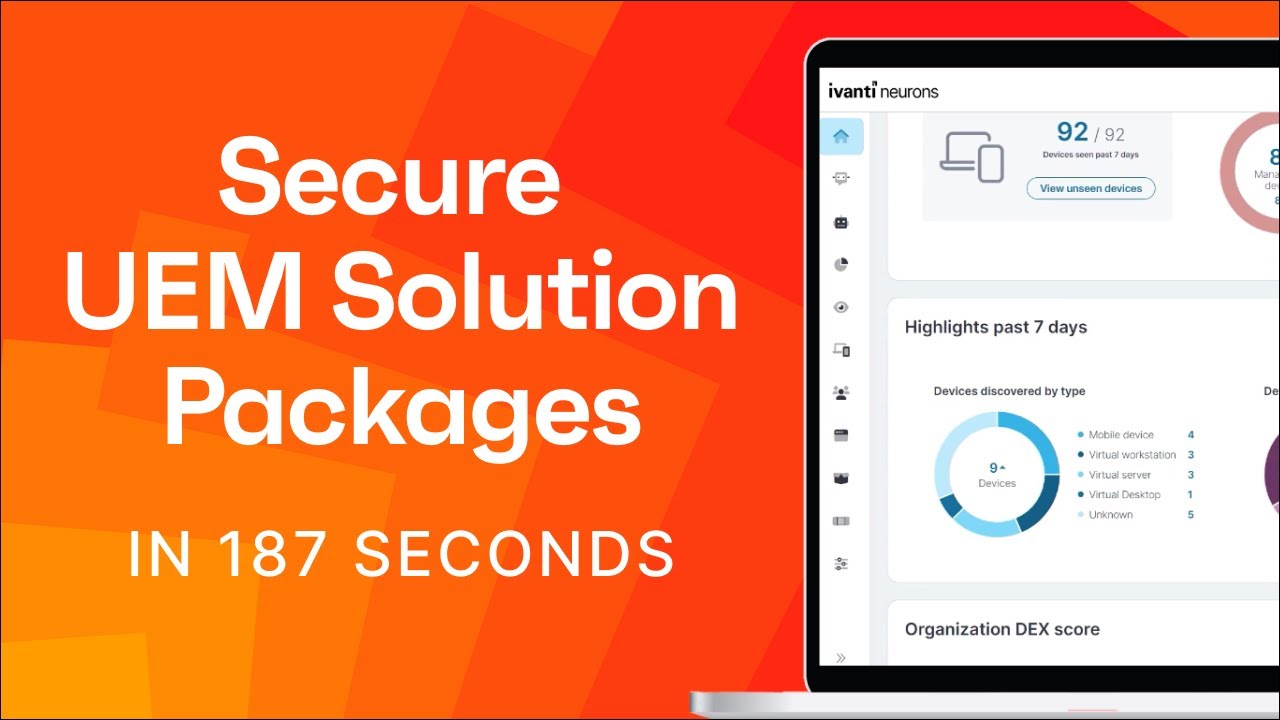 Secure UEM Solution Packages in 187 Seconds Demo - YouTube