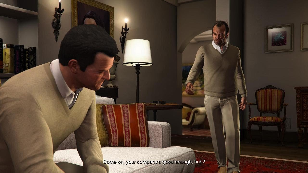 My favorite Grand Theft Auto V scene. - YouTube