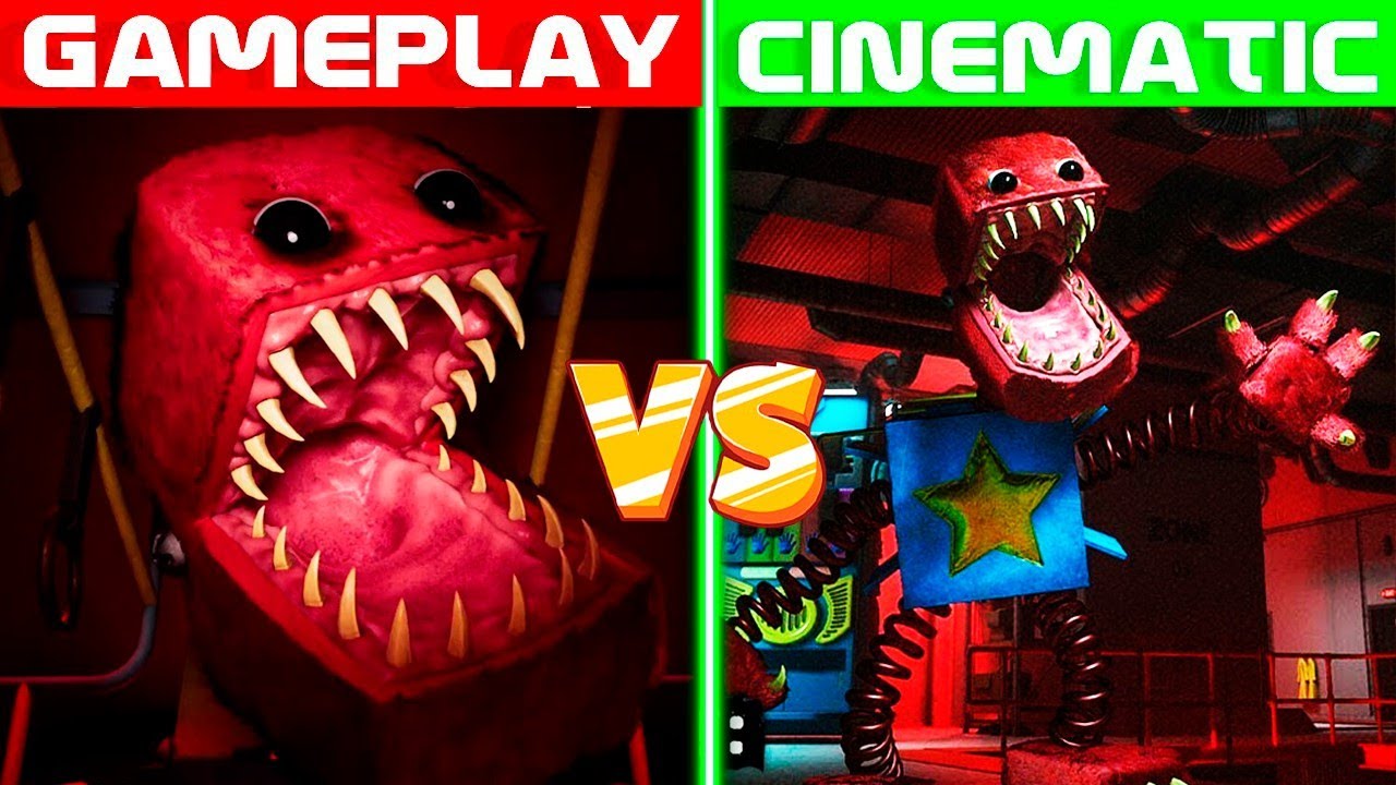 Cinematic vs Gameplay - Official Project: Playtime Trailers 3 ...