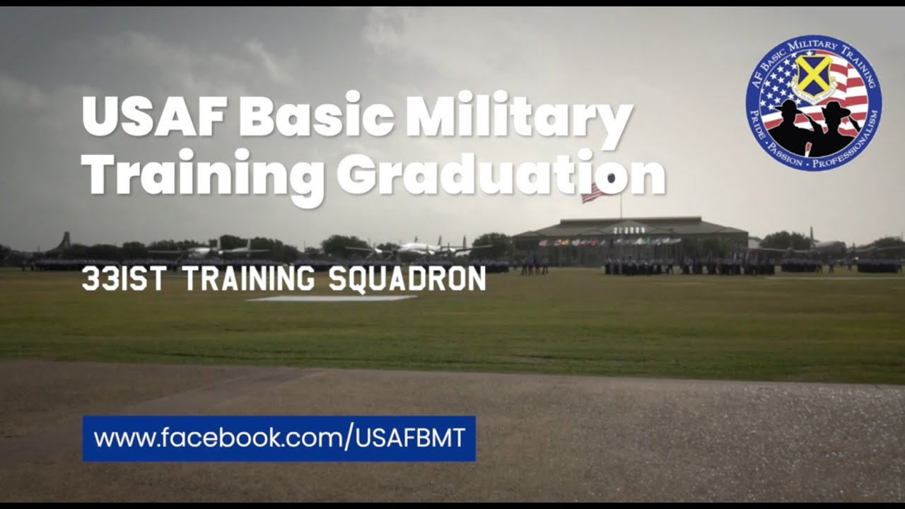 331st Training Squadron BMT Graduation -- 16 June 2022 - YouTube