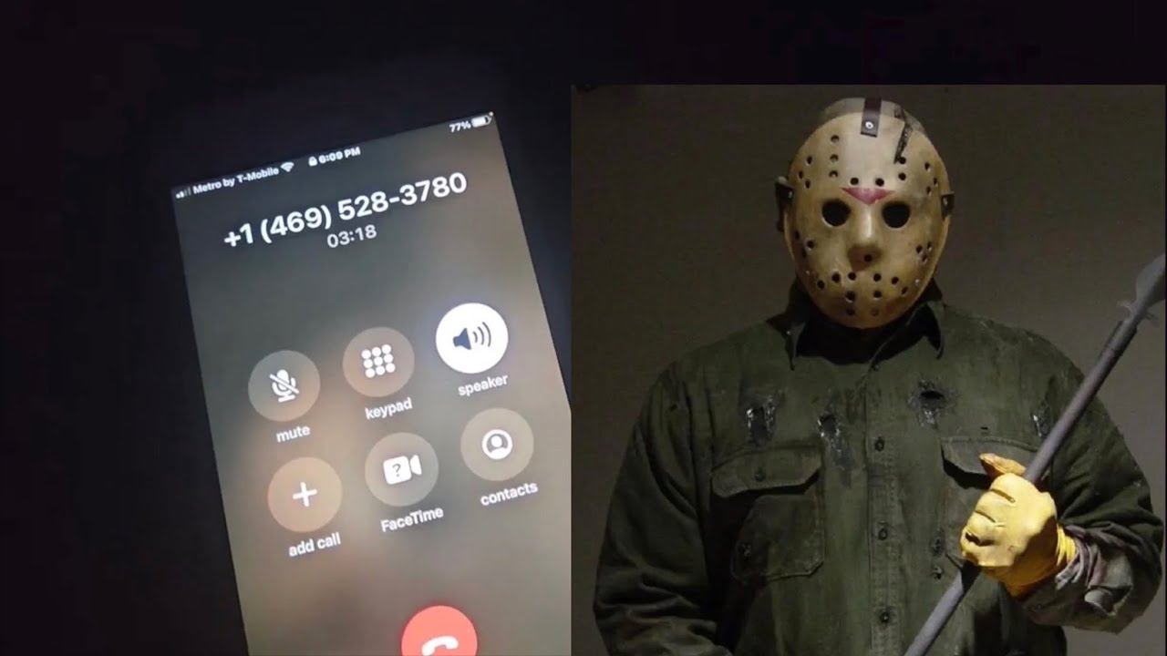 Telling a phone scammer (Scam Likely) I'm Jason Voorhees - YouTube